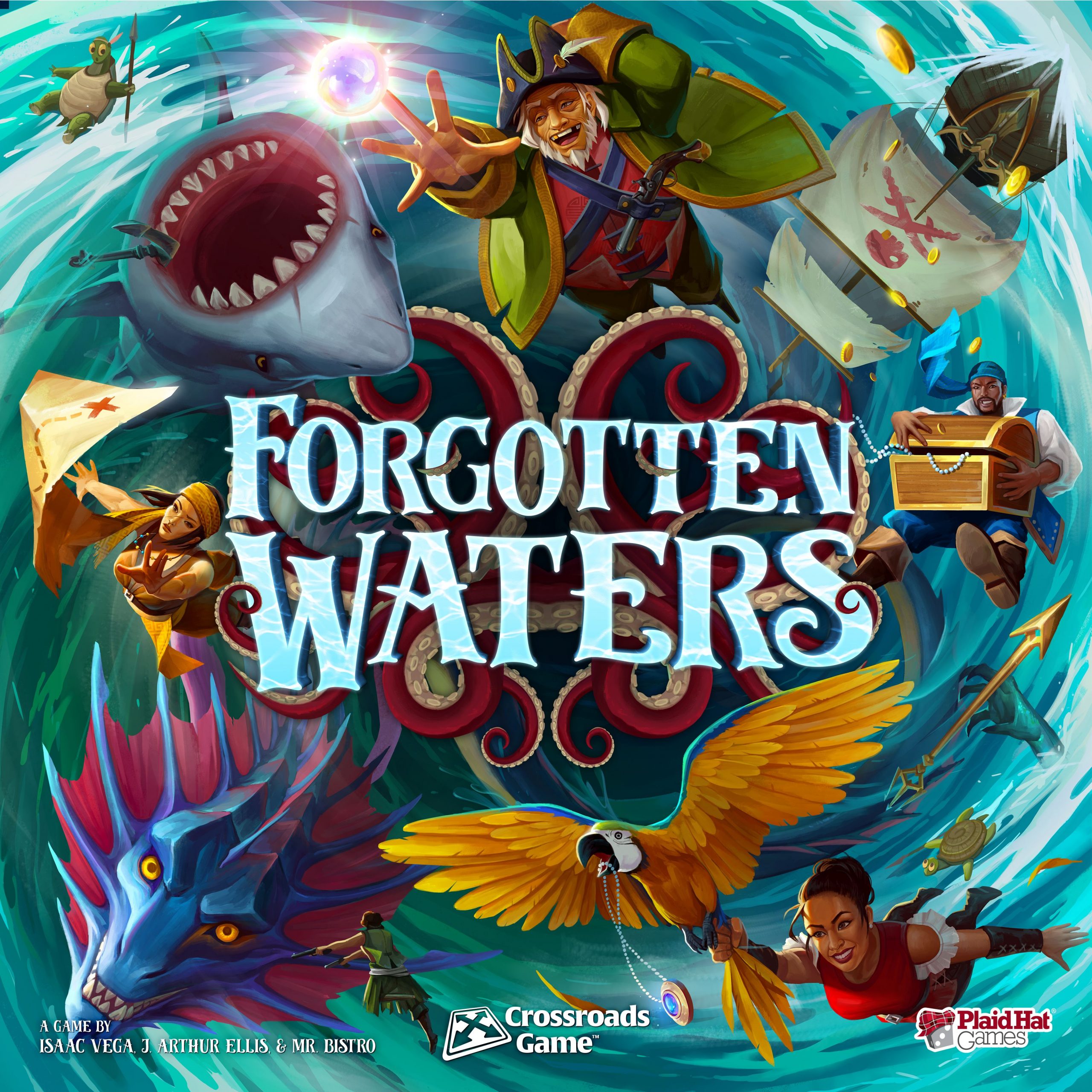 Forgotten Waters: A Crossroads Game - Dice Board Game Lounge